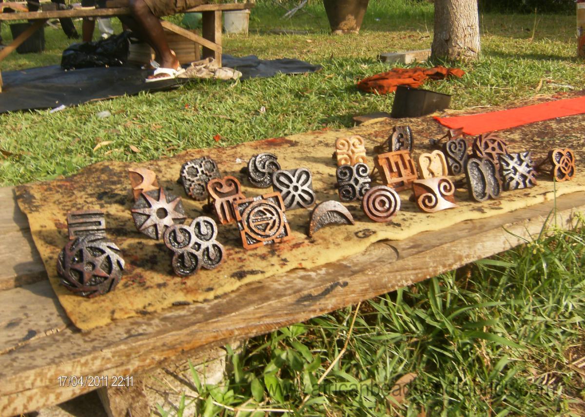 Adinkra Cloth – African Beads & Fabrics