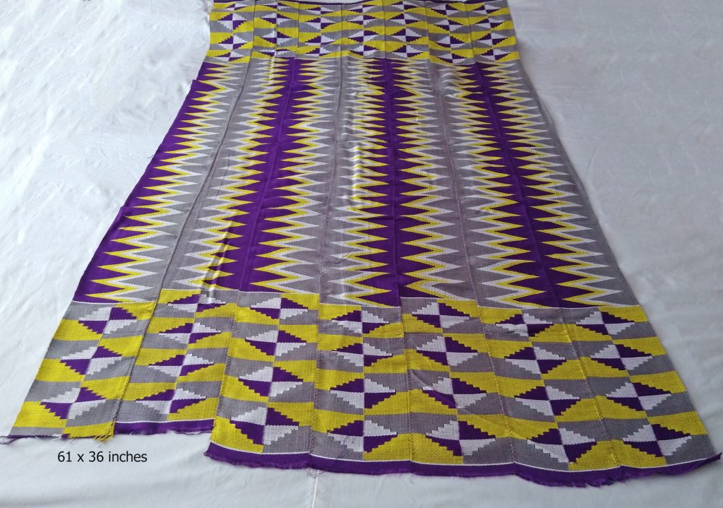 Purple-kente-cloth-view-61-x-36-inches – African Beads & Fabrics
