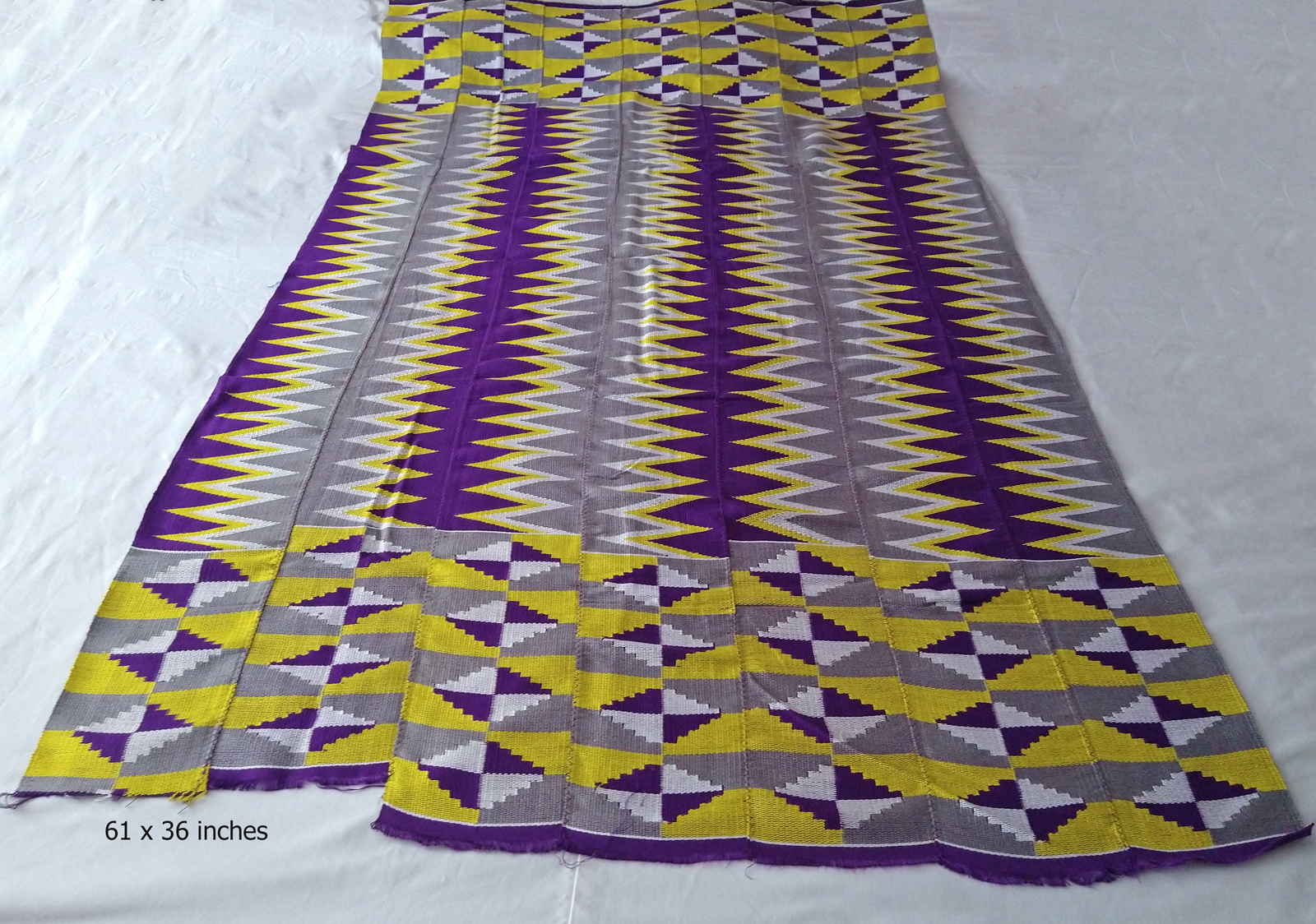 Purple-kente-cloth-view-61-x-36-inches – African Beads & Fabrics